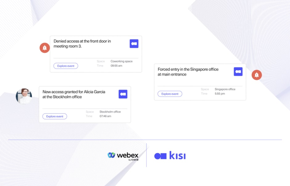 Integrate Kisi and Webex by Cisco